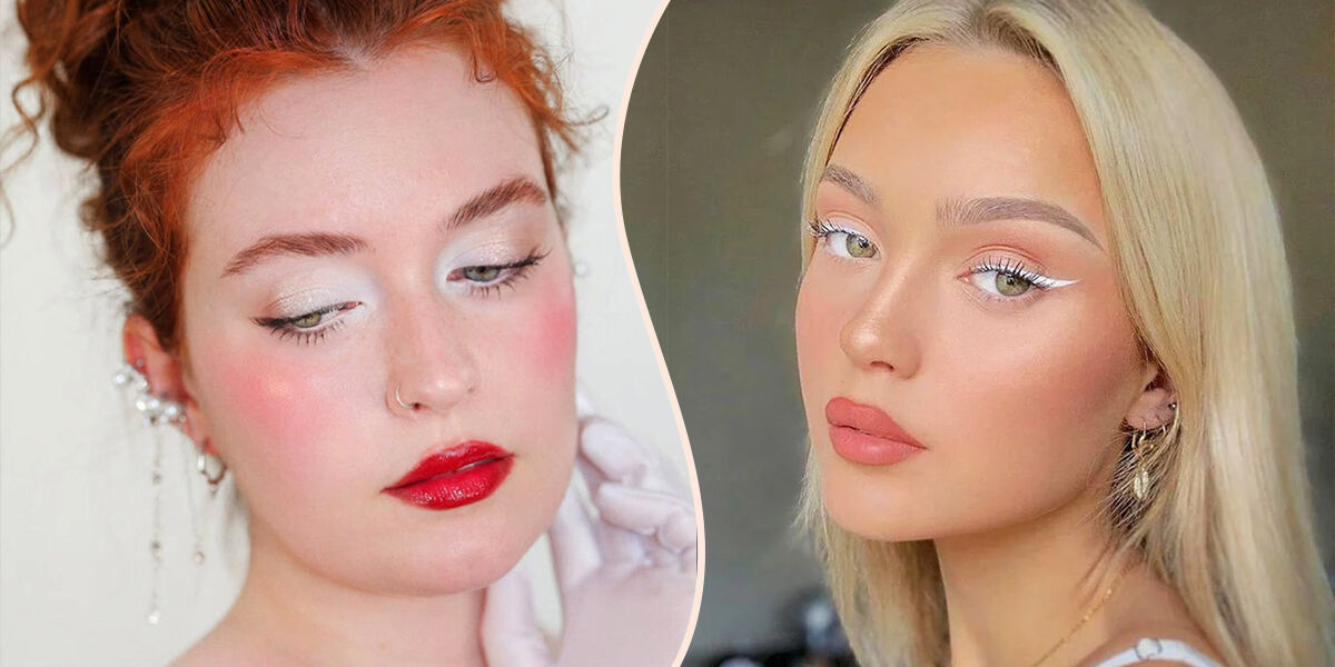 Макияж с небесно-белым — главным оттенком Pantone 2026 - Я Покупаю